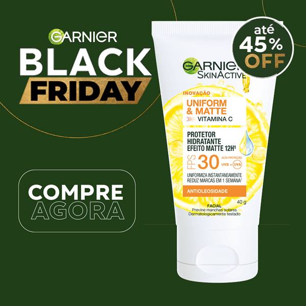 Protetor Hidratante Uniform&Matte 40g | Garnier