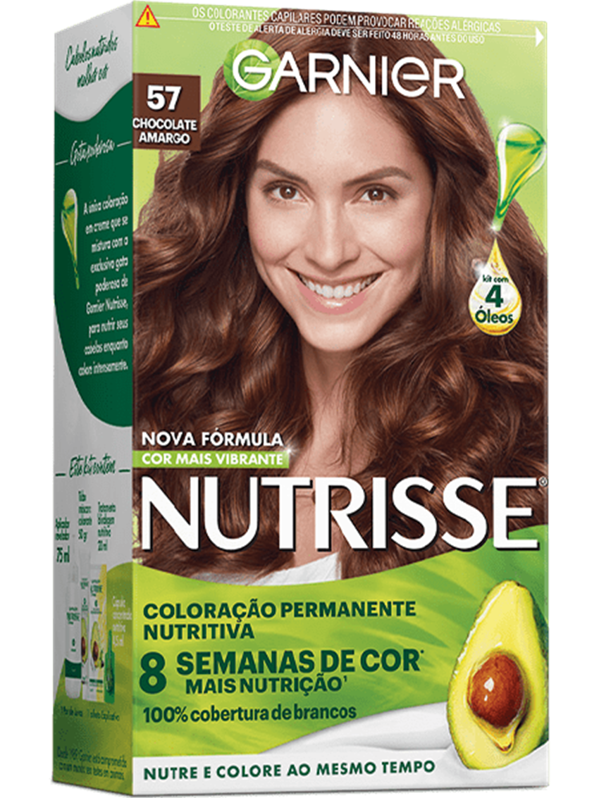 Chocolate Amargo Castanho Claro Dourado Acaju | Garnier
