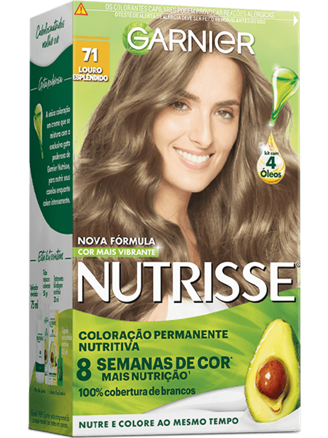 Louro Esplêndido Louro Cinza Médio a cor ideal para o seu fio| Garnier